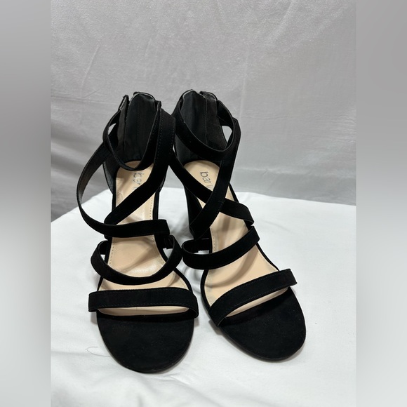 Bar III | Shoes | Bar Iii Blythe Womens Black Open Toe Dress Sandals ...